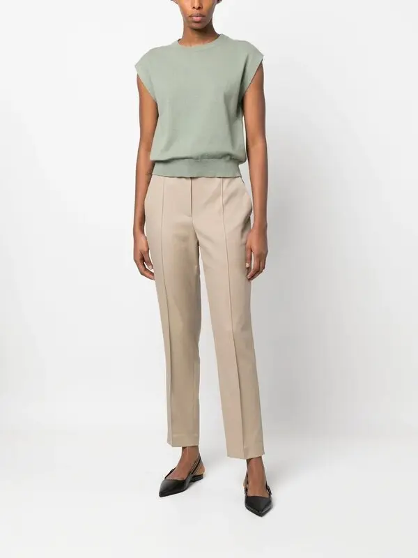 Brunello Cucinelli Straight Leg Tailored Pants