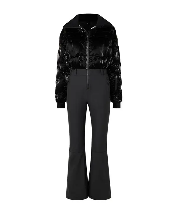 Perfect Moment Helen Embroidered Quilted Down Ski Suit