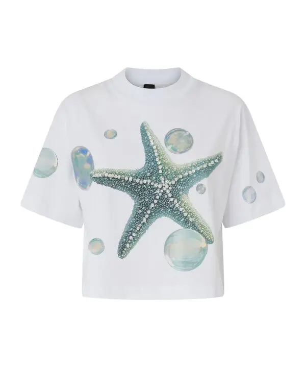 Pinko Starfish-print T-shirt