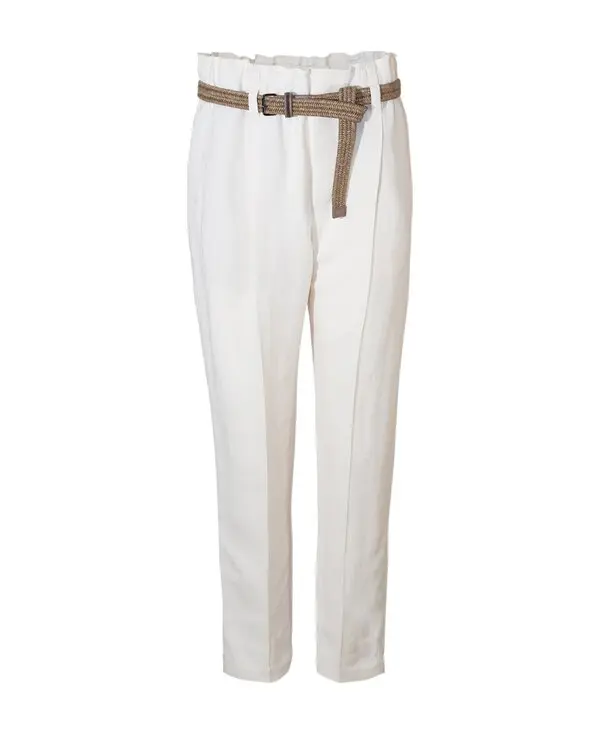 Brunello Cucinelli Cropped Tailored Trousers