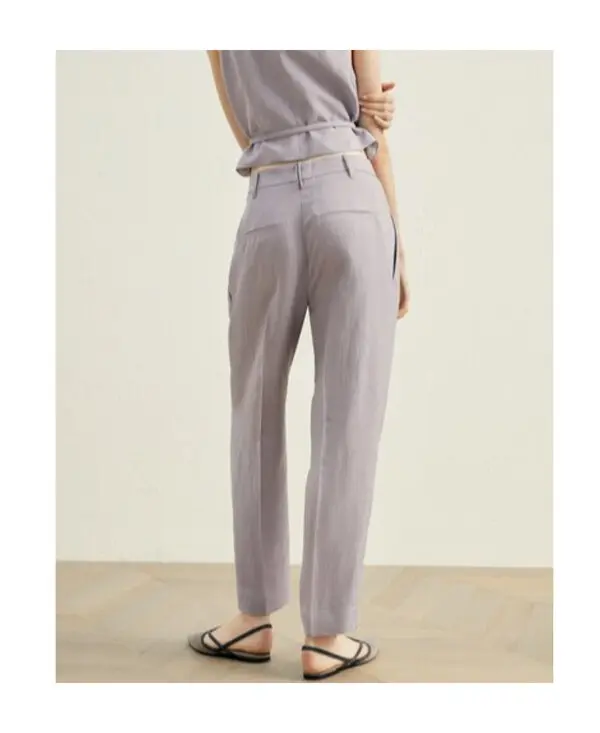 Brunello Cucinelli High-waisted Tailored Trousers With Belt Loops