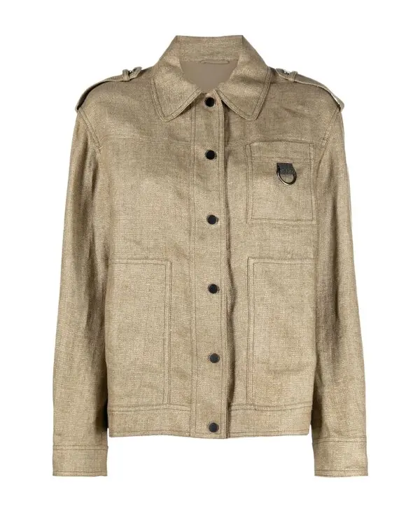 Brunello Cucinelli Pocket-detailed Shirt Jacket