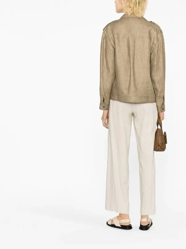 Brunello Cucinelli Pocket-detailed Shirt Jacket