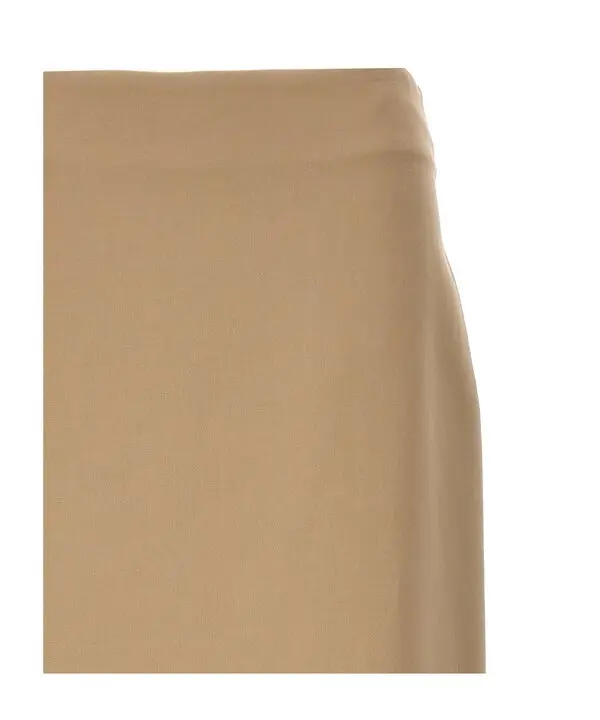 Brunello Cucinelli Midi Skirt With Slit Detail