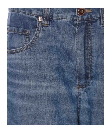 Brunello Cucinelli High-waisted Straight-leg Jeans With Monili Chain Detail