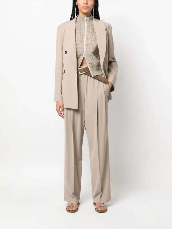 Brunello Cucinelli Sleeveless Cropped Jacket