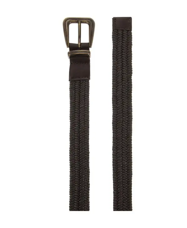 Brunello Cucinelli Braided Buckle Belt