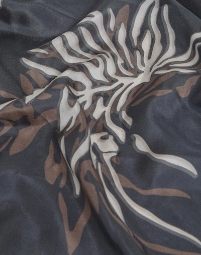 Brunello Cucinelli Floral-print Silk Foulard Scarf