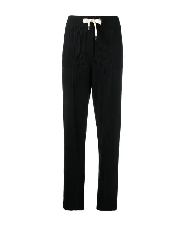 Brunello Cucinelli Ribbed Drawstring Waist Pants