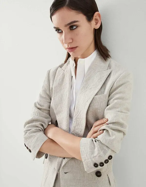 Brunello Cucinelli Prince Of Wales Check Blazer