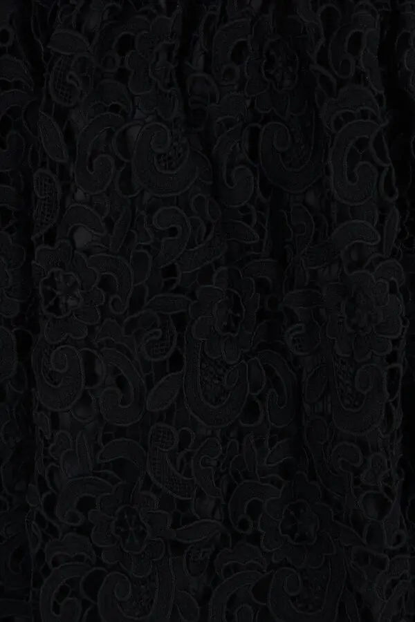 Comme Des Garçons Layered Distressed Midi Skirt