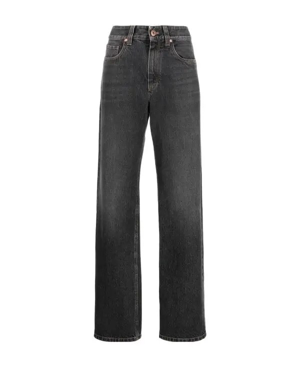 Brunello Cucinelli Loose Fit Denim Jeans