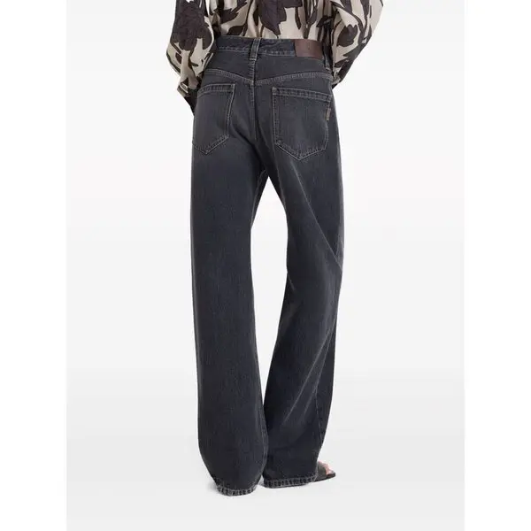 Brunello Cucinelli Loose Fit Denim Jeans