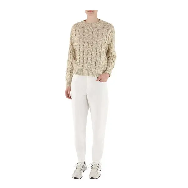 Brunello Cucinelli Cable Knitted Crewneck Jumper