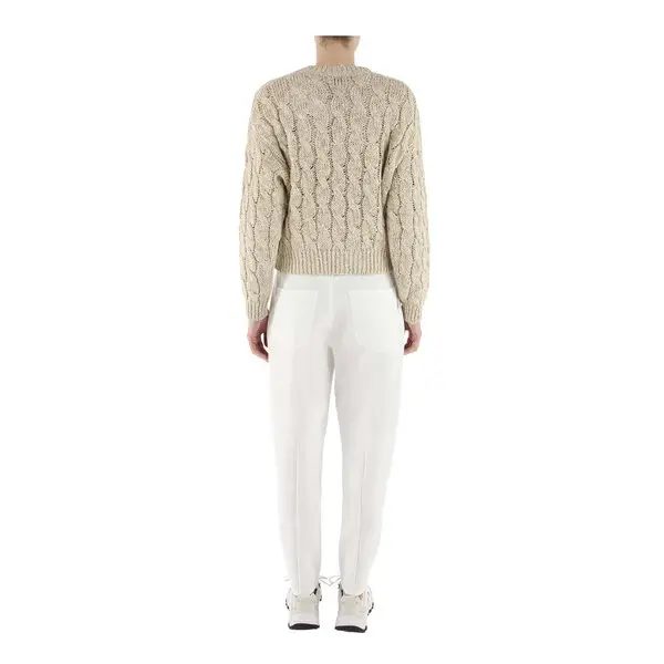 Brunello Cucinelli Cable Knitted Crewneck Jumper