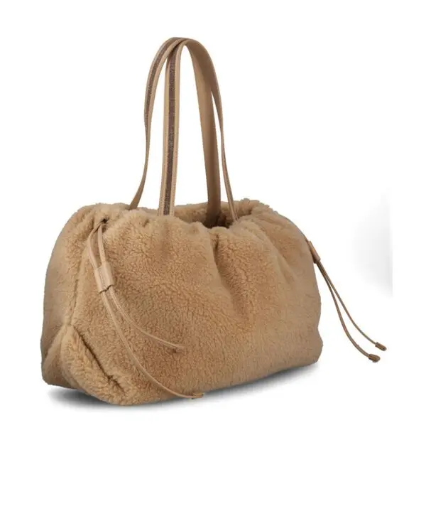 Brunello Cucinelli Drawstring Tote Bag