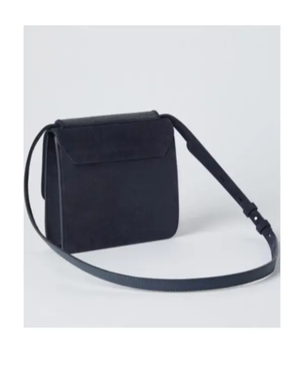 Brunello Cucinelli Bead-detailing Suede Crossbody Bag