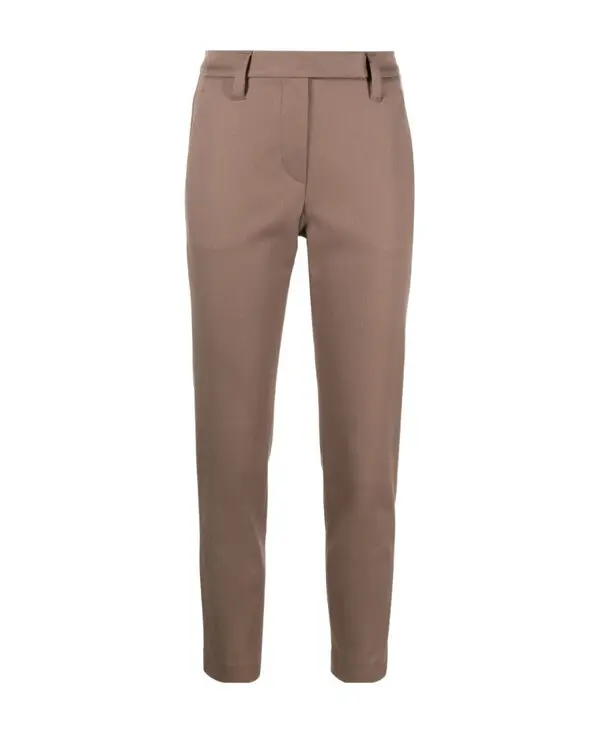 Brunello Cucinelli Tapered Cropped Trousers