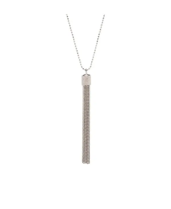 Brunello Cucinelli Tasseled Lobster Clasp Necklace