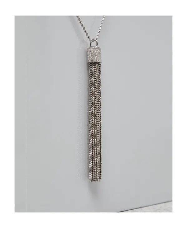 Brunello Cucinelli Tasseled Lobster Clasp Necklace