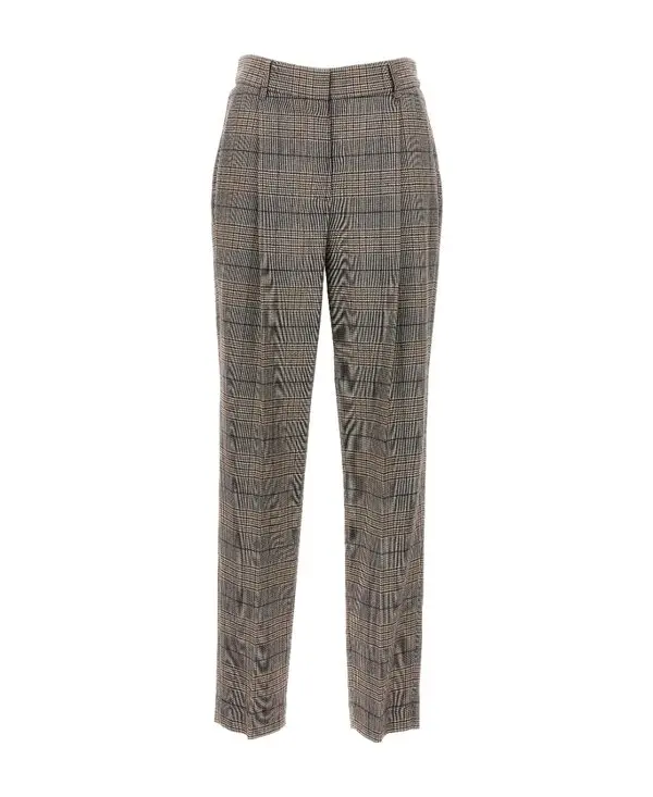 Brunello Cucinelli Plaid Tailored Trousers