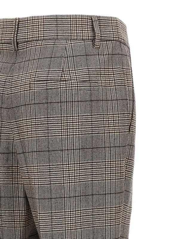 Brunello Cucinelli Plaid Tailored Trousers