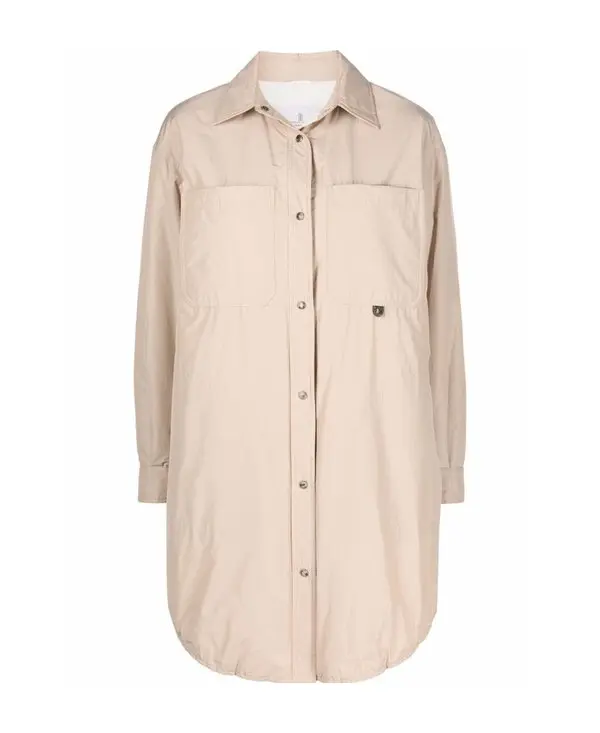 Brunello Cucinelli Water-resistant Long-sleeved Shirt - Nude