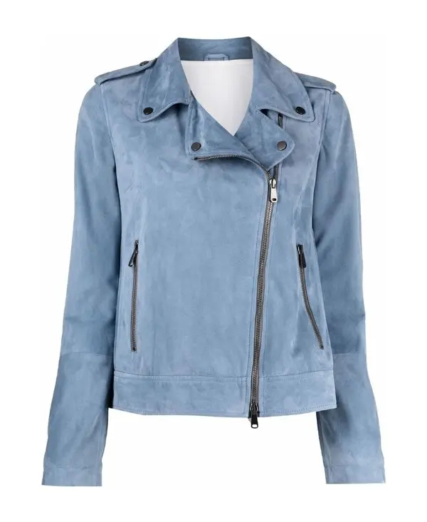 Brunello Cucinelli Zip-fastening Biker Jacket