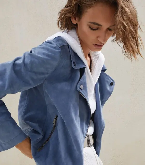 Brunello Cucinelli Zip-fastening Biker Jacket