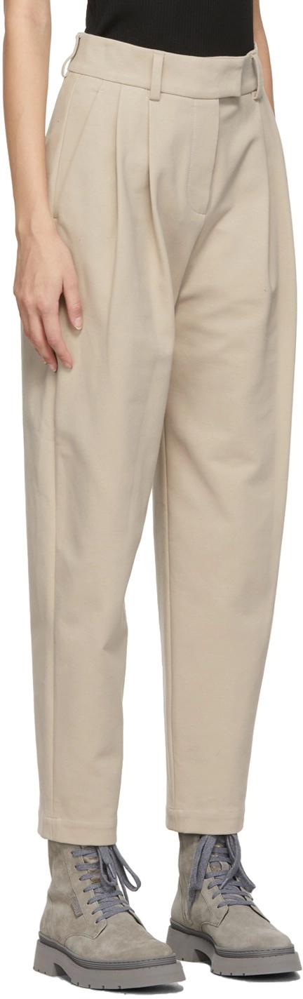 Brunello Cucinelli Pleated Detail Tapered Trousers