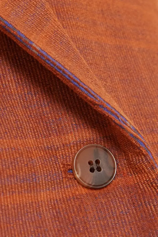 Alexander McQueen Plaid Corduroy Blazer