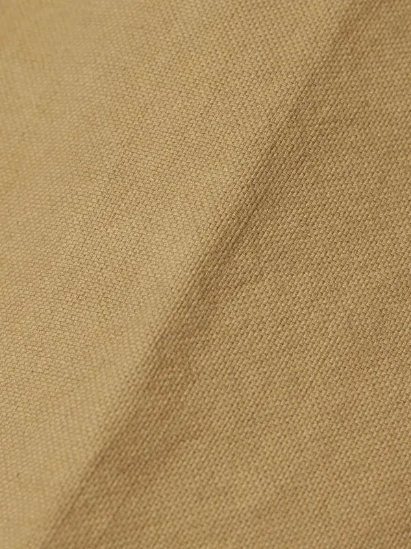 FORTELA Cotton Twill High-waisted Shorts - No