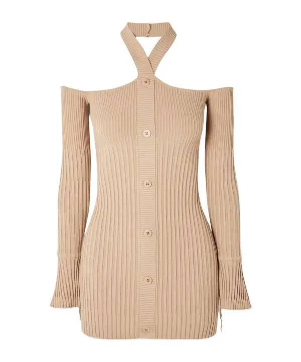 ANDREĀDAMO Slim-fit Knitted Top