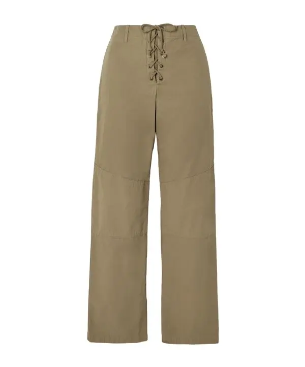 FORTELA High-waisted Straight-leg Pants