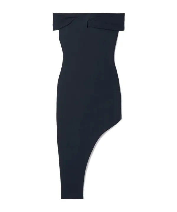 SAFIYAA LONDON Double Rib Mid-length Dress