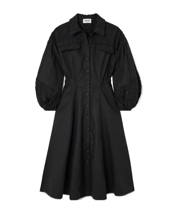 Charo Ruiz Ibiza Minimalist Midi Shirt Dress