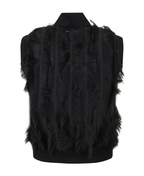 Brunello Cucinelli Fringed-effect Gilet