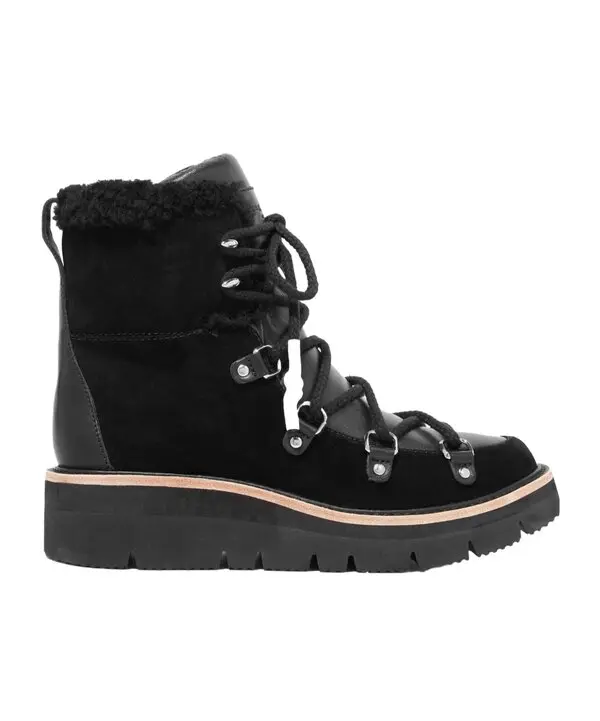 Rag & Bone Waterproof Suede Ankle Boots With Wool Lining