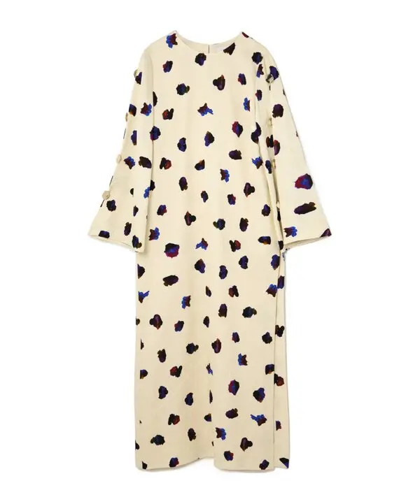 Borgo De Nor Embellished Floral Print Maxi Dress