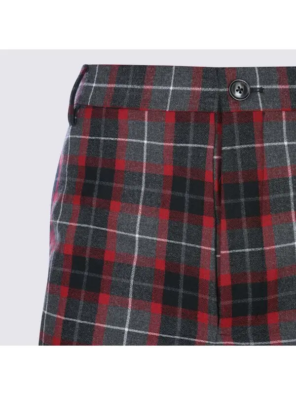 VIVIENNE WESTWOOD George Turn-up Trousers In Plaid