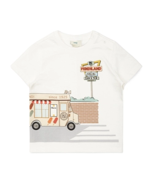 Fendi Short-sleeved T-shirt - White