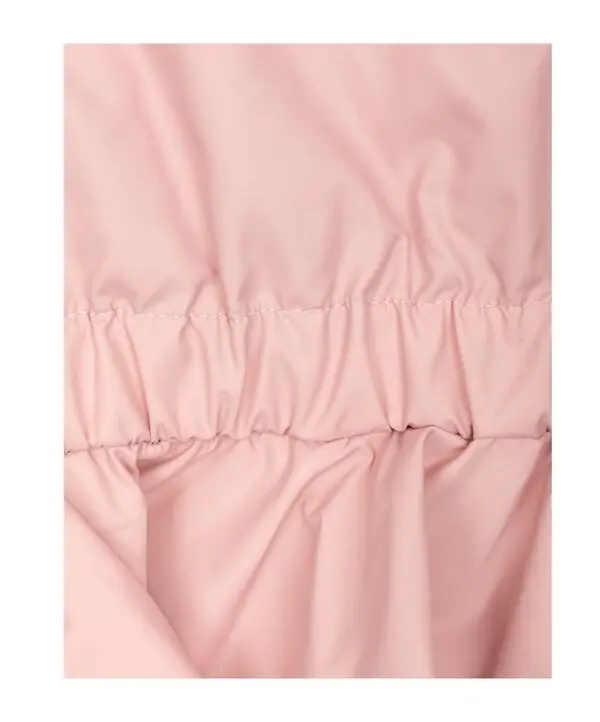 Fendi Zip-up Hooded Jacket With Ruffled Hem