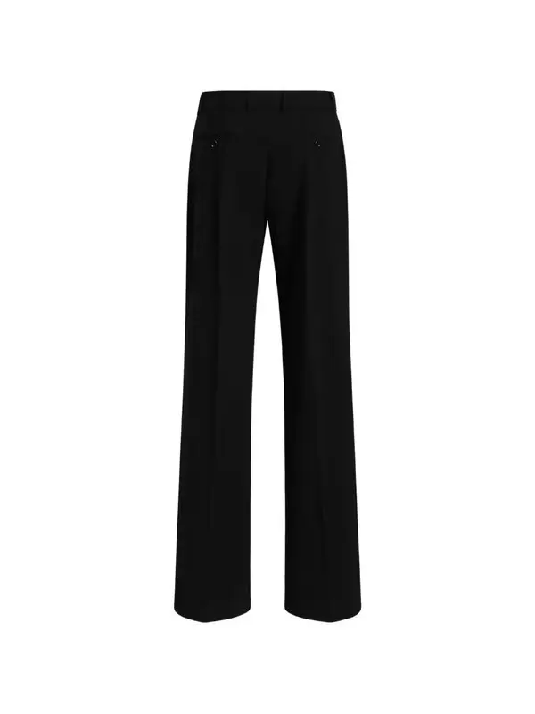 Dolce & Gabbana Tailored Pants With Belt Loops And Button Detail