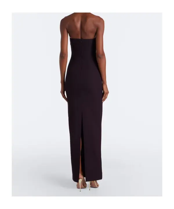 Roland Mouret Embellished Paneled Corset Gown