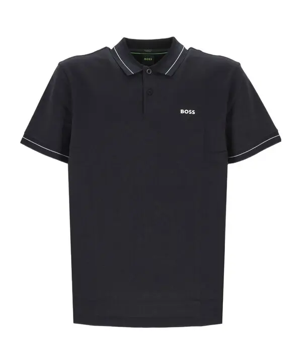 Hugo Boss Tipped Logo Polo Shirt