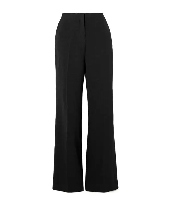 Saloni Flute-b Crepe Straight-leg Pants