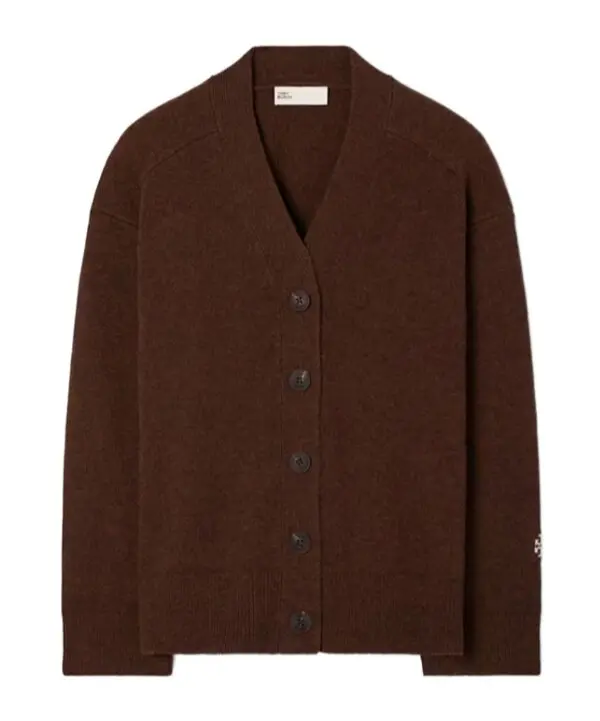 Tory Burch Buttoned V-neck Cardigan