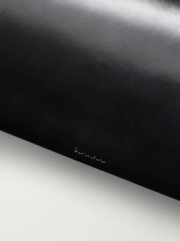Simkhai River East West Leather Clutch - Black