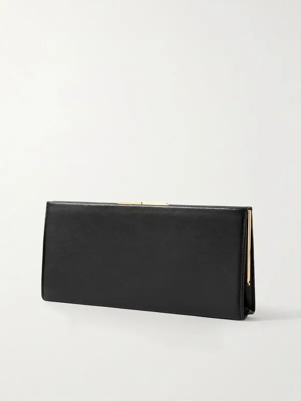 NILI LOTAN Anjelica Leather Clutch - No