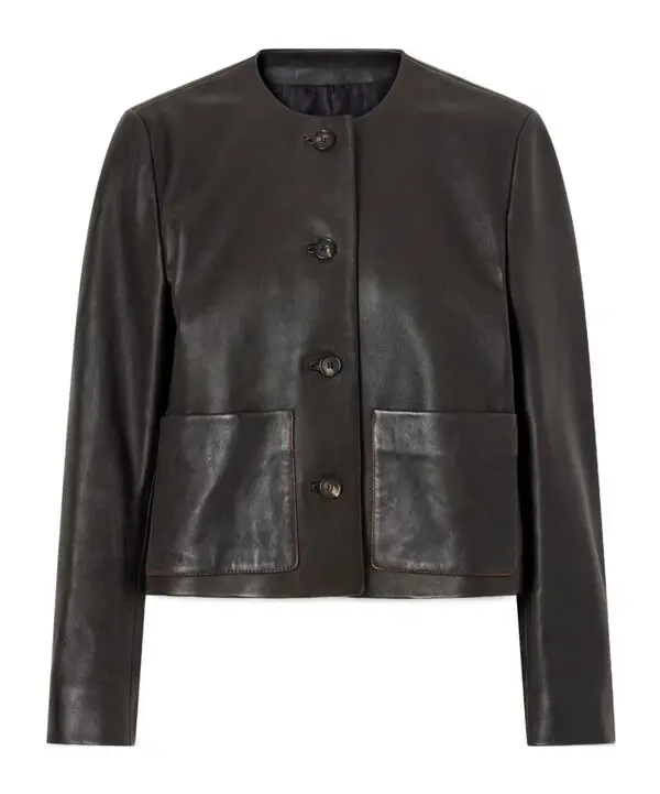 NILI LOTAN Smooth Casual Jacket - Black